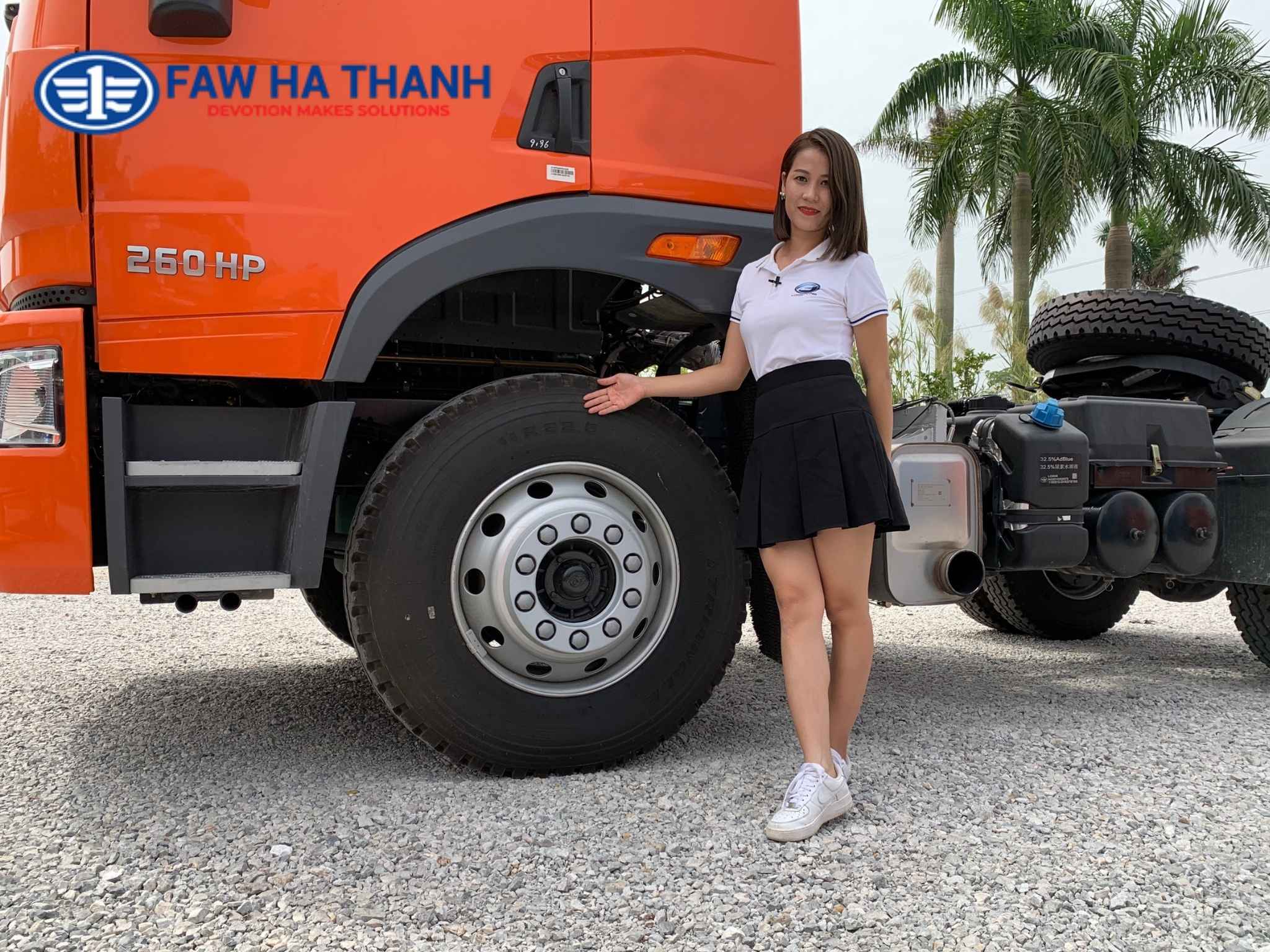 Đầu kéo Faw 1 cầu nhập khẩu 260Hp - Xe tải Hà Thành