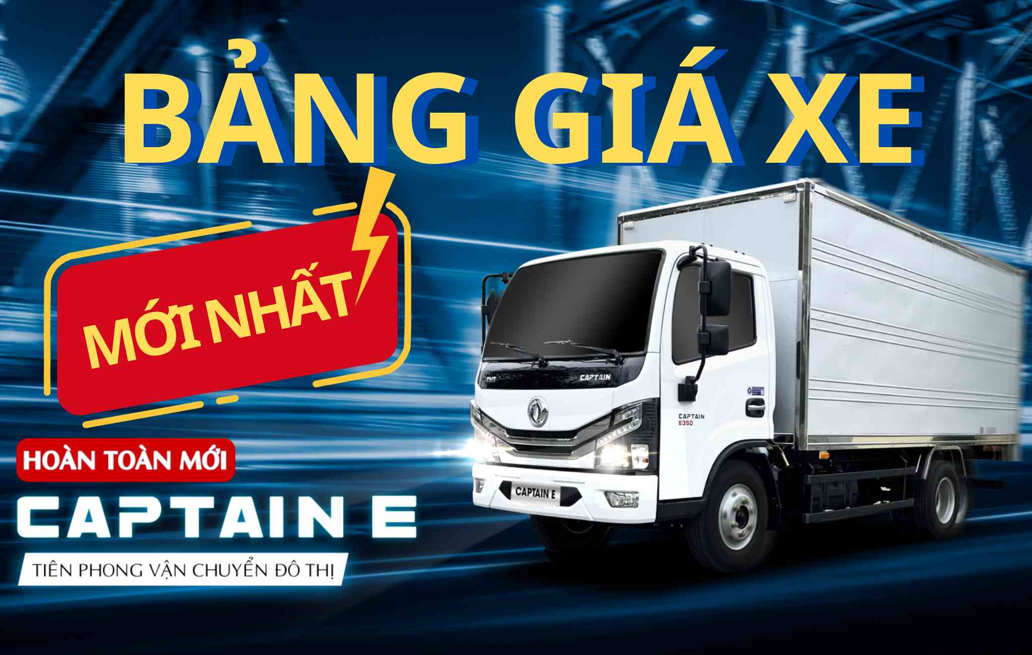 Xe Tải TMT 2.3 Tấn Captain E250 Mới Nhất - Khuyến Mãi Cực Khủng - Quà ...
