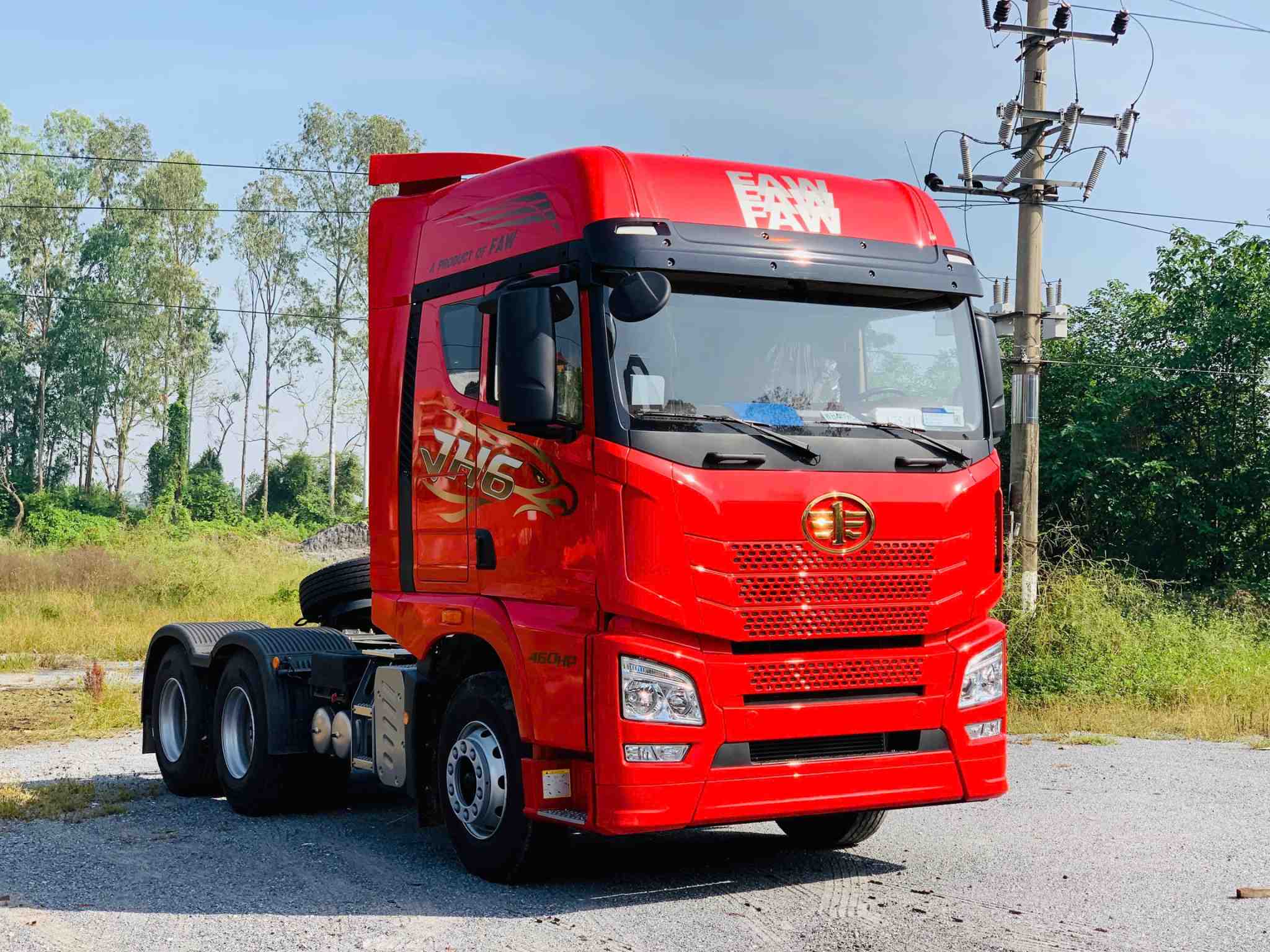 Đầu Kéo Faw 2 Cầu JH6 460Hp Nhập Khẩu - Xe tải Hà Thành