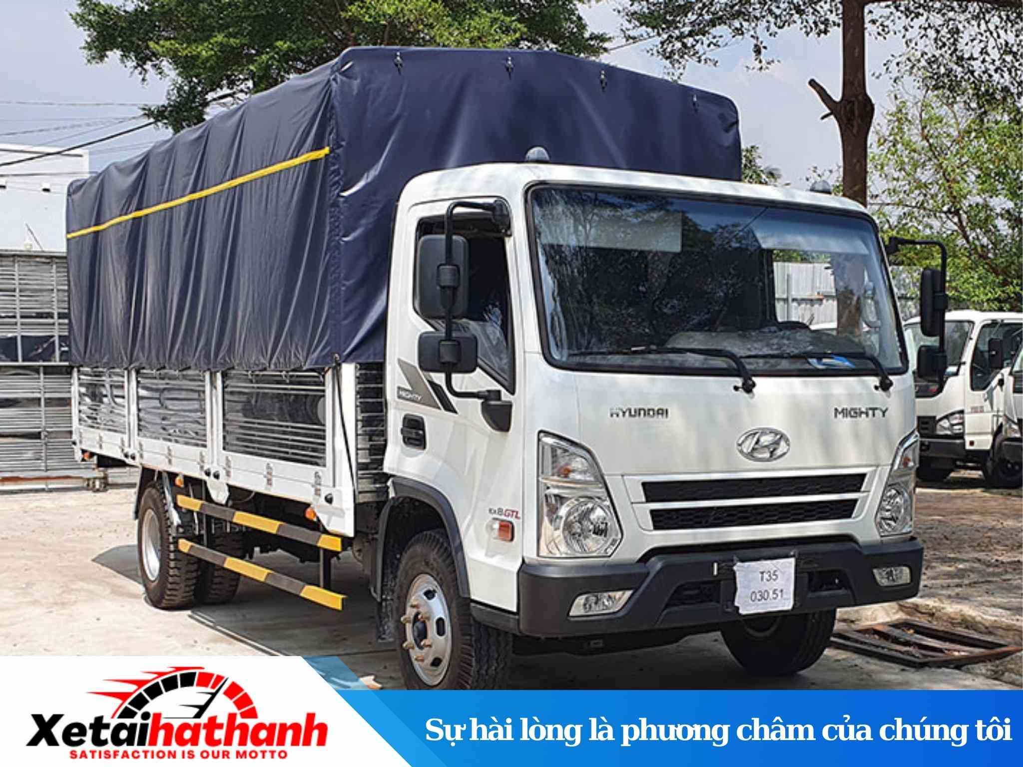 Đánh Giá Xe Tải Hyundai Mighty Ex8 GTL - Xe tải Hà Thành