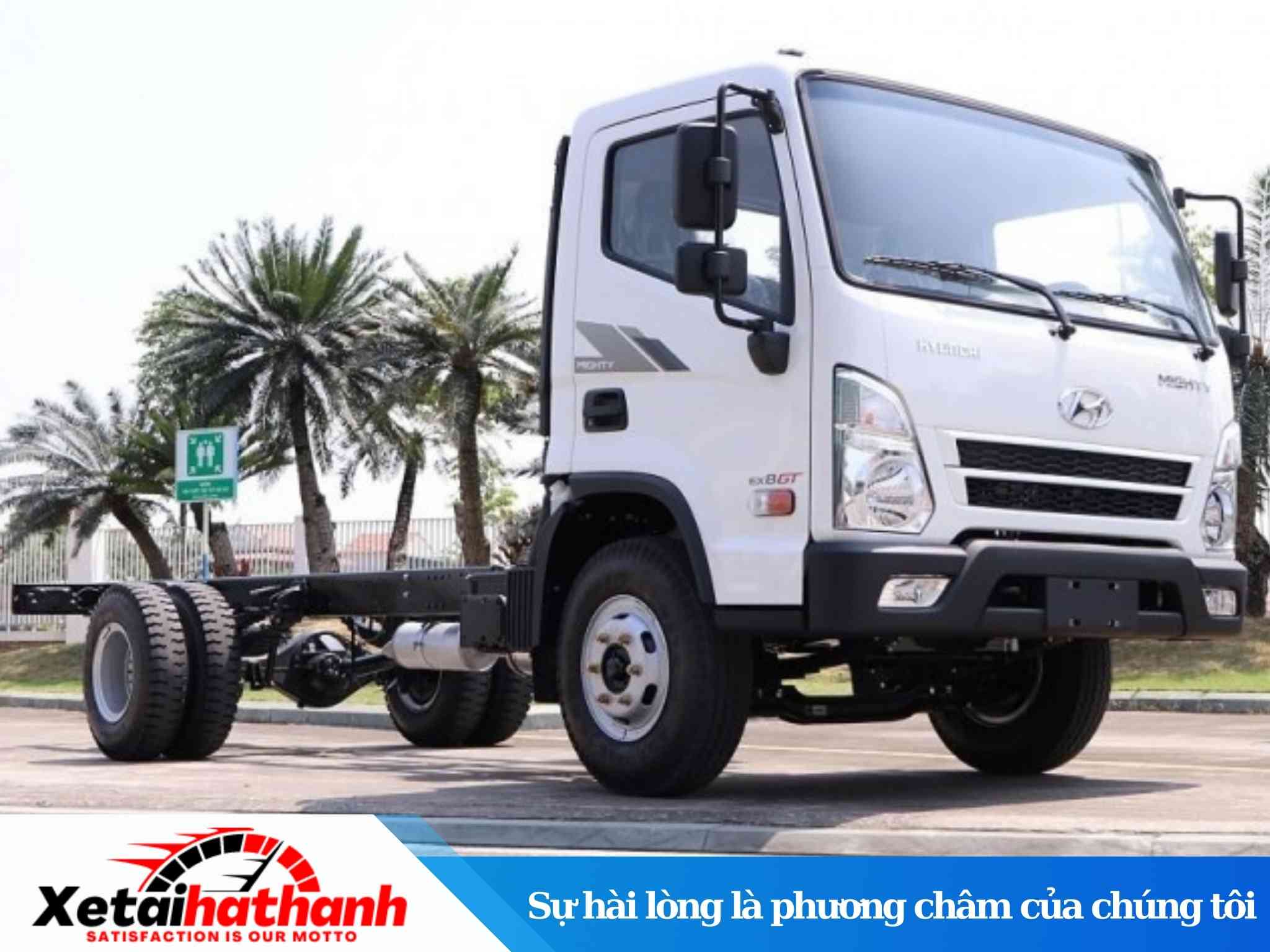 Đánh Giá Xe Tải Hyundai Mighty Ex8 GTL - Xe tải Hà Thành