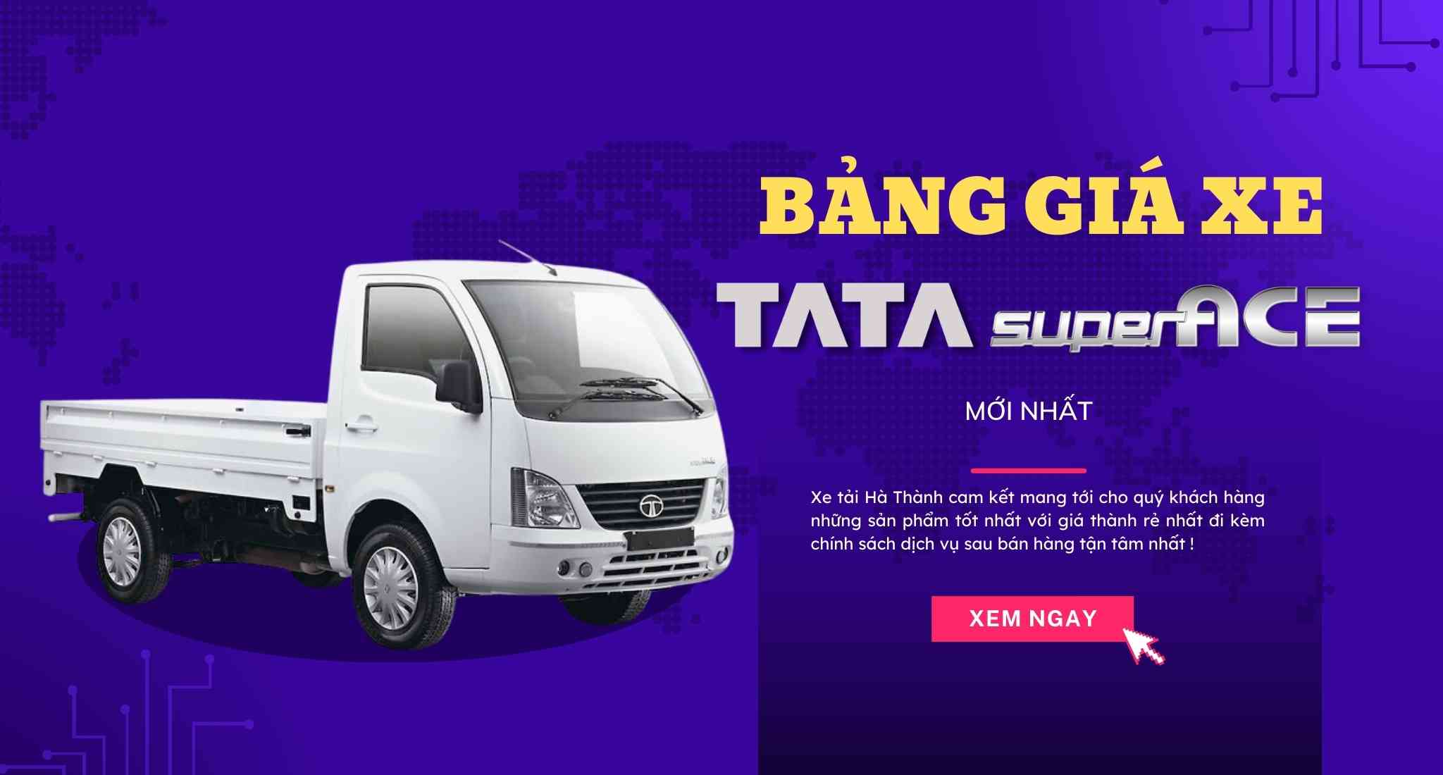 Xe Tải Tata Super Ace 1T2 Máy Dầu Siêu Tiết Kiệm | Xe Tải Tata 1T2 Rẻ ...